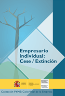 Empresario individual (autónomo): cese / extinción